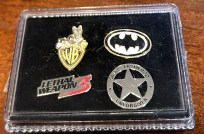 Warner Bros. Button Pins Set Lethal Weapon Bugs Bunny Clint Eastwood ...