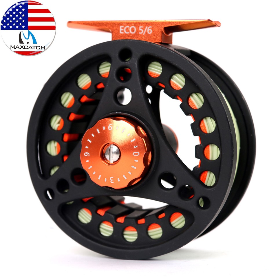 Maxcatch 3/4 5/6 7/8wt Pre-Loaded Fly Fishing Reel with Fly Line ...