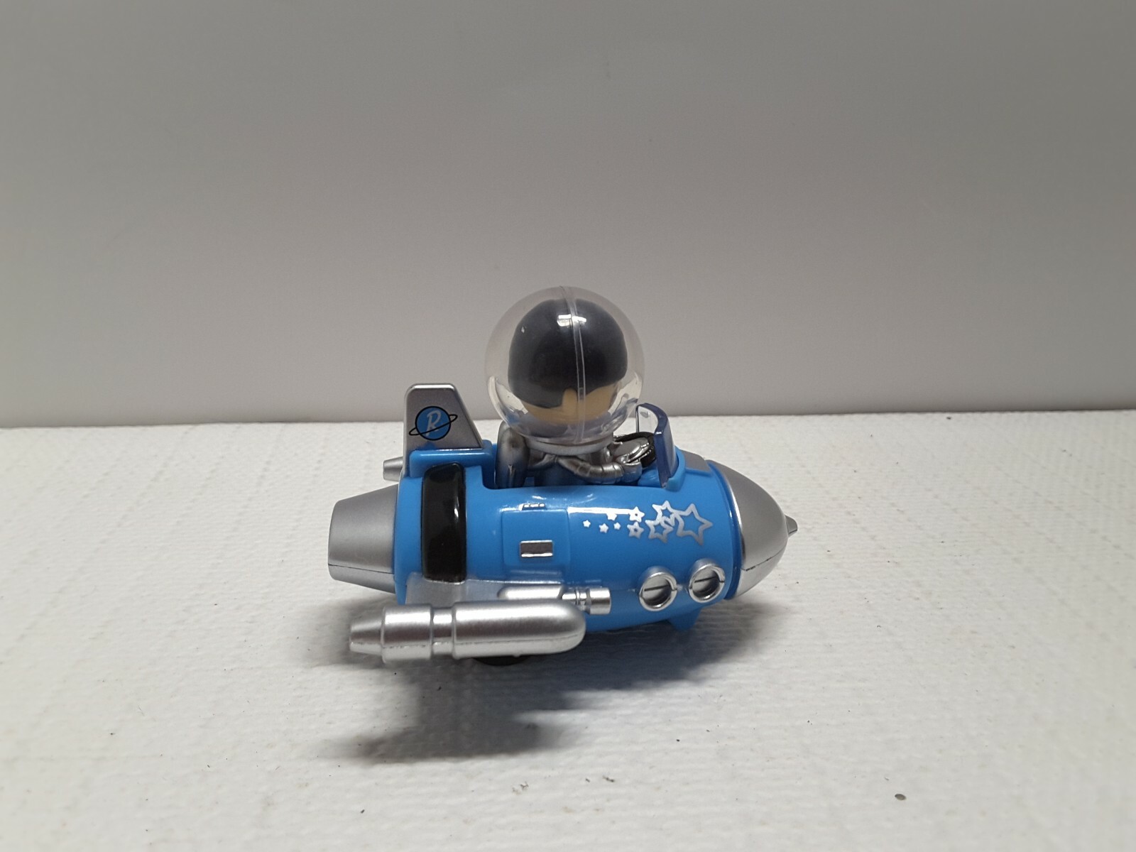 2019 Ryan's World Blue Rocket Ship with pull back action astronaut ...