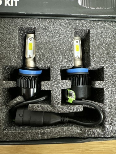 Race H11TLED Sport Terminator Series Fanless LED Headlight Kit Style ...