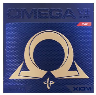 XIOM Omega 7 Pro Table Tennis Racket Ping Pong Rubber Sponge | eBay UK