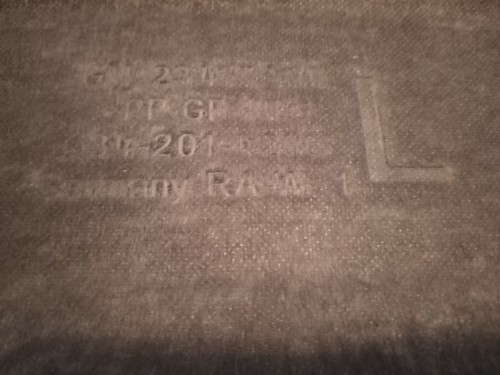 Chevrolet OEM 2015-2018 Impala underbody deflector splash shield Left ...