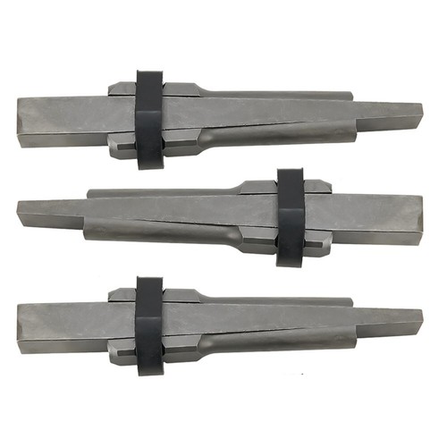 Chisels Hand Tools Rock Stone Splitter Quarry Tools 3pcs Metal Drill ...