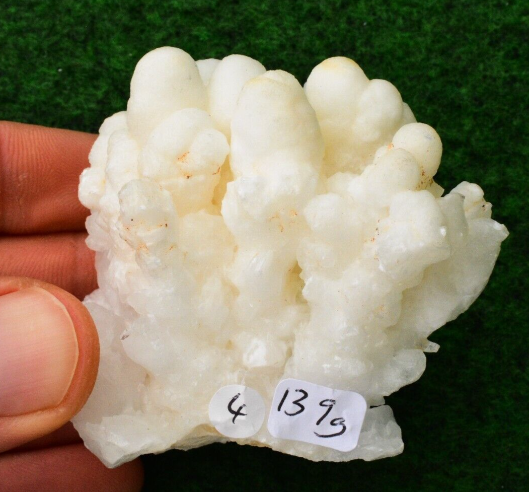 White Aragonite Cave Calcite Crystal Mineral Natural Aragonite Popcorn ...