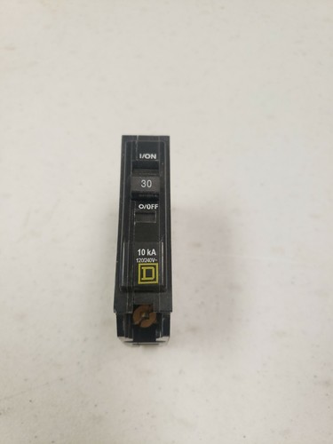 1 SQD QOB130 Square D Circuit Breaker Type QOB 1Pole 30Amp 120V BOLT ON ...
