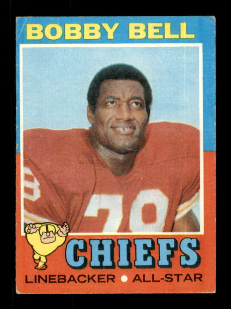 1971 Topps #35 Bobby Bell VG/VGEX Chiefs 549935 | eBay