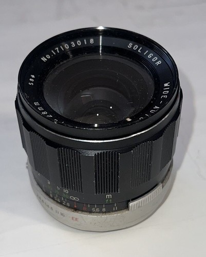 Soligor Camera Lens Wide-Auto 1:2.8 f=28mm | eBay