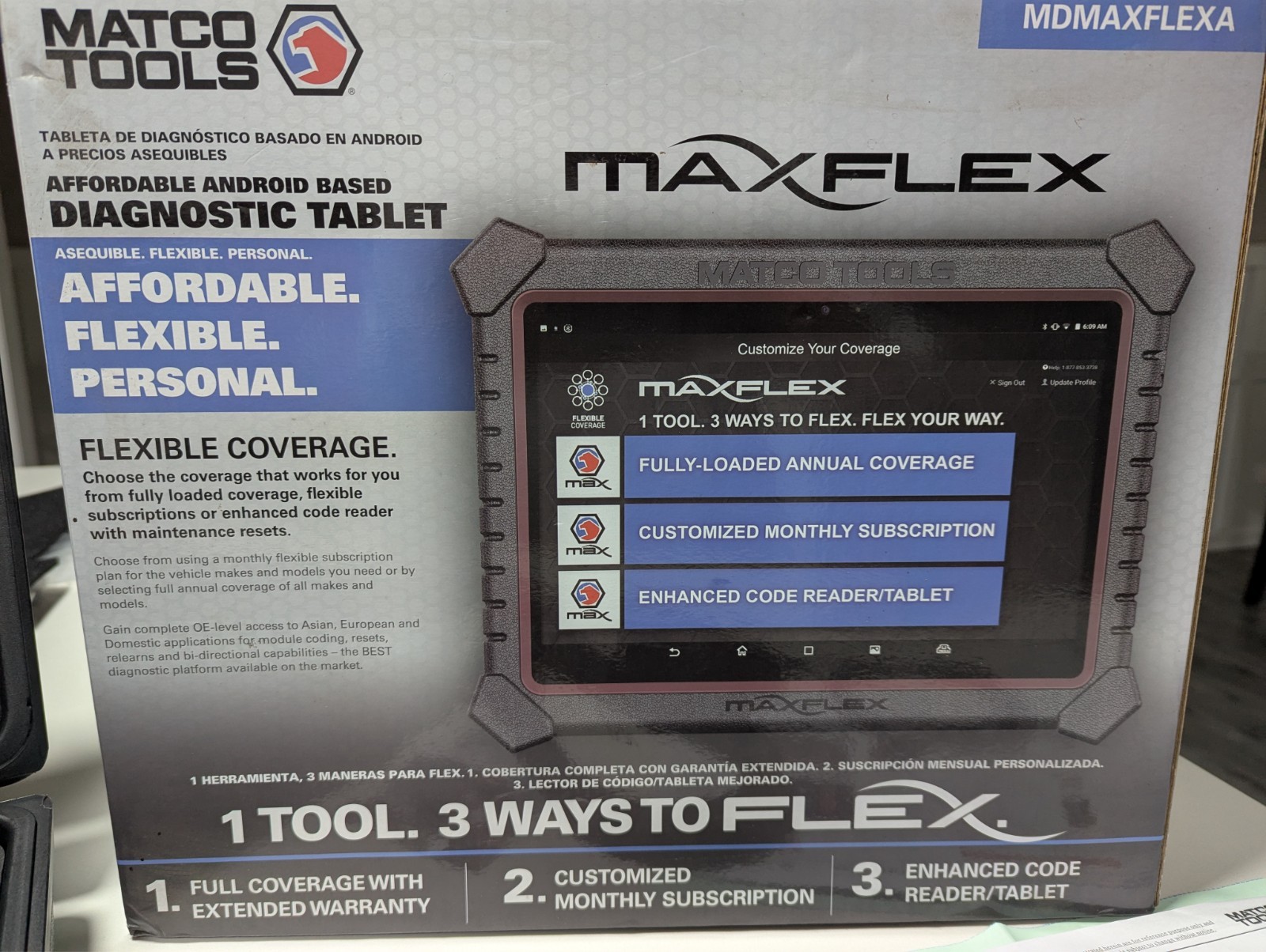 MATCO TOOLS MAXFLEX A - DIAGNOSTIC FULL SCANNER | eBay