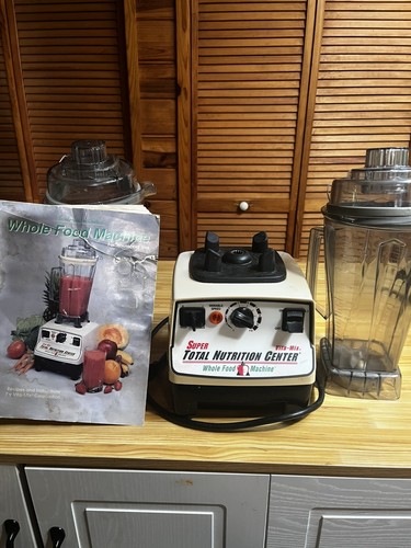 VITA-MIX SUPER TOTAL NUTRITION CENTER WHOLE FOOD MACHINE MODEL VM0103 ...