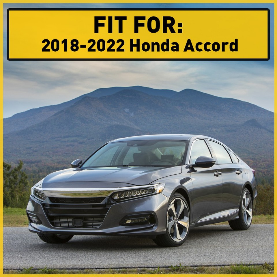 For Accord Honda 2018-22 Steering Carbon Wheel Frame Trim Cover ...