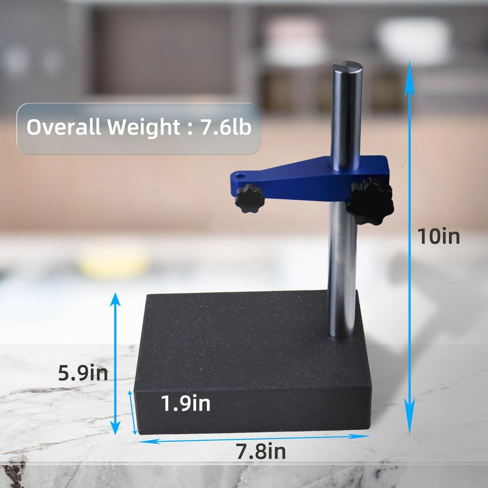 Marble Dial Test Stand,Digital Dial Indicator Pressure Gauge Base,Marble Base... 784482220711| eBay