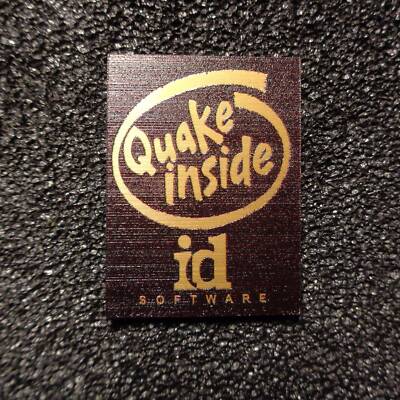 Quake Retro PC Case Logo Label Decal Sticker Badge [493d] | eBay