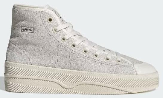 Size 10.5 - adidas Nizza High Chalk White for sale online | eBay
