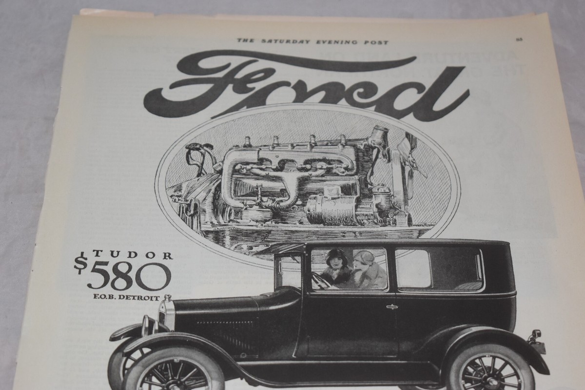 Model T Advertisement Ford Model T: The Universal Car Classics World