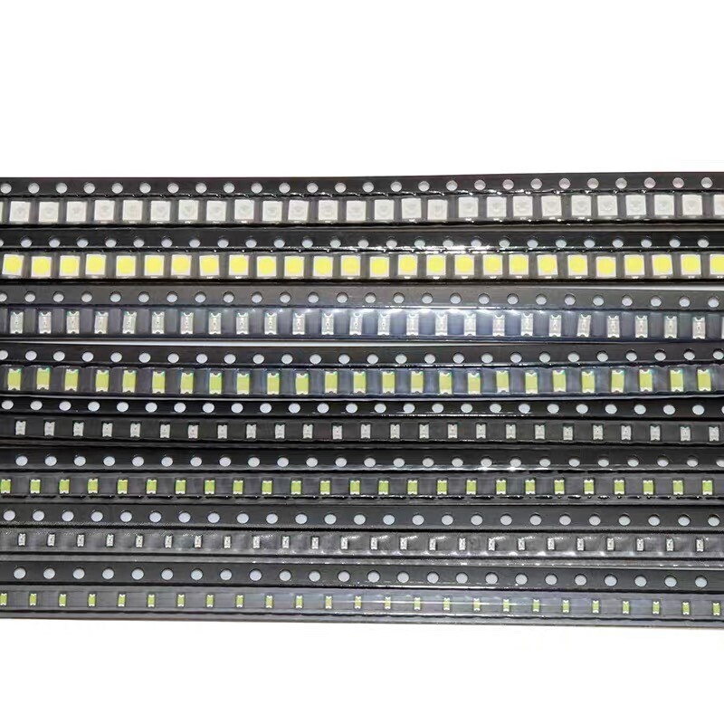 100pcs SMD LED 0402 0603 0805 1206 3528 5730 Diodes Single Chip RGB ...