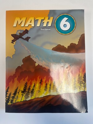BJU Press Math 6 Student Text - Third Edition, Grade 6 | eBay
