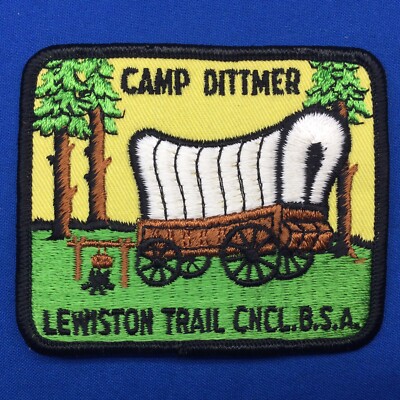 Boy Scout Camp Dittmer Patch Lewiston Trail Council B.S.A. Yellow Bk ...