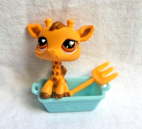 LITTLEST PETSHOP PET SHOP LPS #526 HASBRO GIRAFE GIRAFFE AVEC SES ...