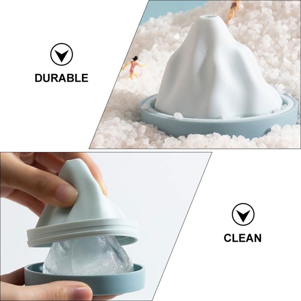 1Pc Practical Ice Cube Mold Silicone Fridge Ice Mold Ice Making Mold ...