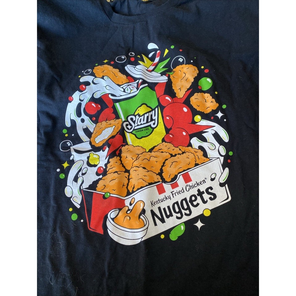 KFC Employee T Shirt XL Starry Soft Drink Kentucky Fried Chicken ...