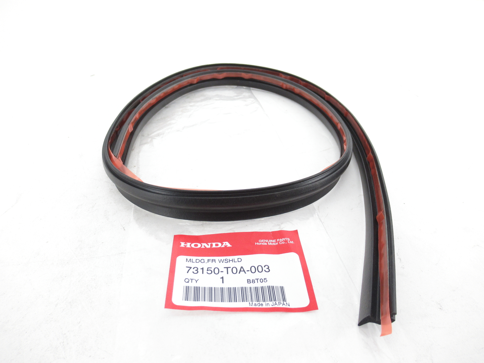 Genuine OEM Honda 73150-T0A-003 Upper Windshield Molding Channel 2012 ...