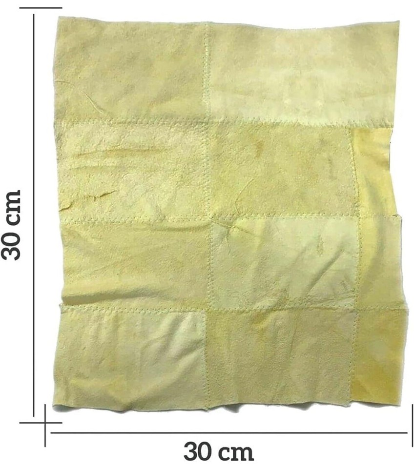 Natural Leather Chamois Genuine Car Polish Shammy Drying Cleaning Cloth ...