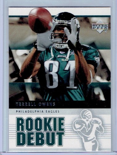 2005 Upper Deck Rookie Debut - Terrell Owens #74 for sale online | eBay