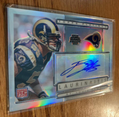 Rams Titans Packers Ohio State Auto Patch RC Laurinaitis George Hawk ...
