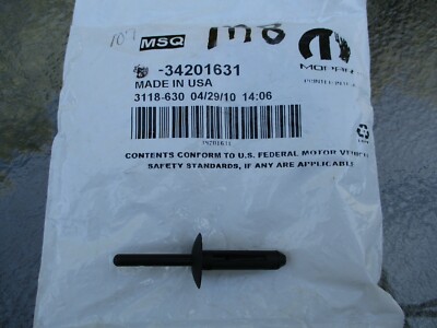 MoPar Rivet - NOS - Early 2000's - P/N 34201631 | eBay