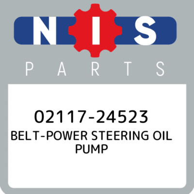 02117-24523 Nissan Belt-power steering oil pump 0211724523, New Genuine ...
