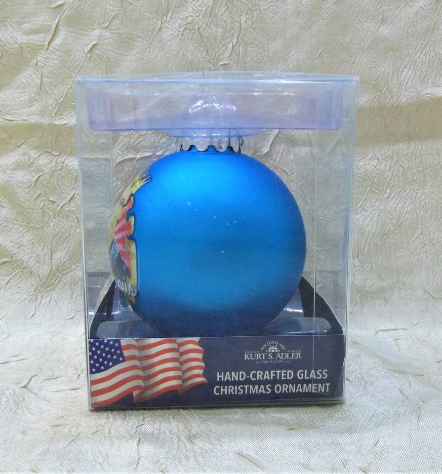 Notorious RBG Ruth Bader Ginsburg Glass Christmas Holiday Ball Ornament ...