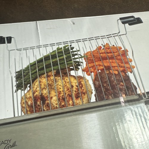 Ronco Indoor Ready Smokeless Grill Oven Cooker Stainless Steel New | eBay