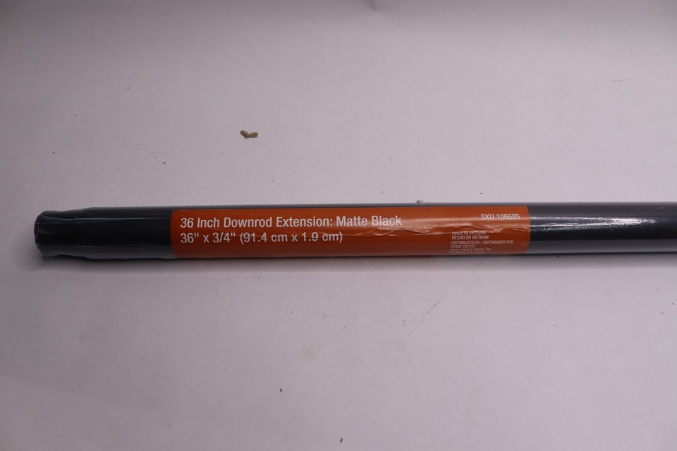 Downrod Extension Matte Black 36 x 3/4 803257 | eBay