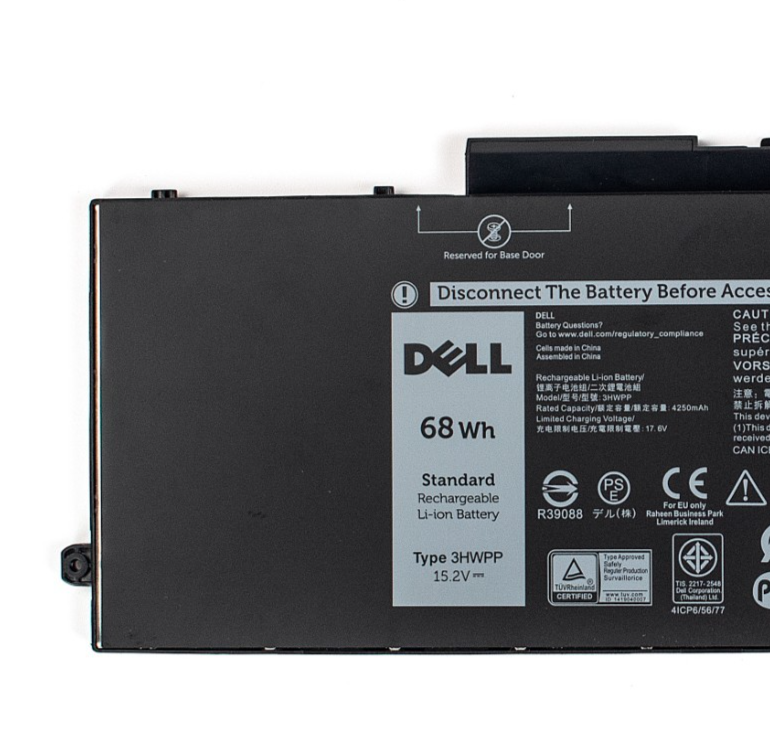 Genuine 3HWPP 68Wh Battery For Dell Precision 3541 3551 Latitude 5401 ...
