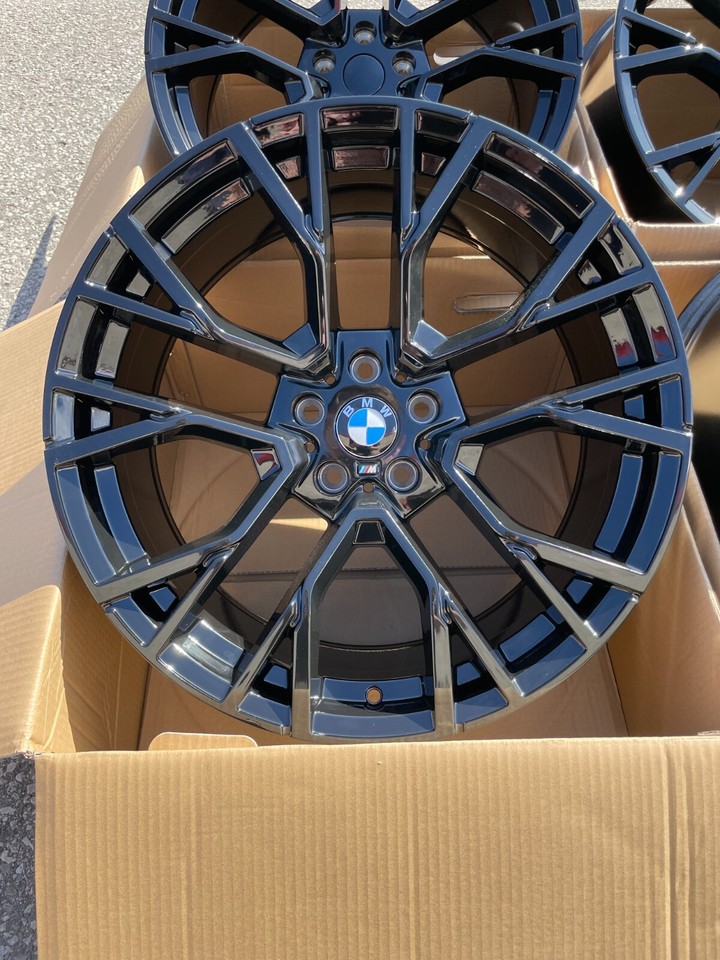 20" BMW X5 xDrive40i sDrive40i xDrive45e xDrive50i Rims Wheels | Black ...