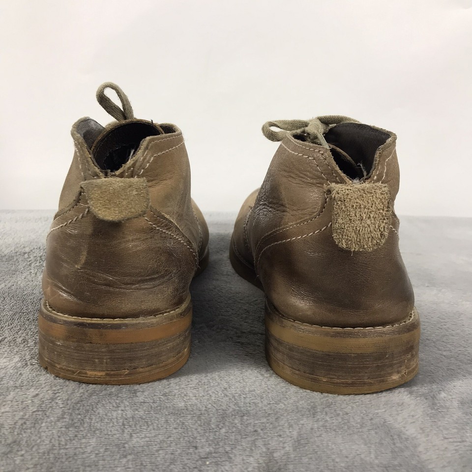 Bed Stu Men's Tan Draco Toast Zone Chukka Lace Up Leather Boots Shoes ...