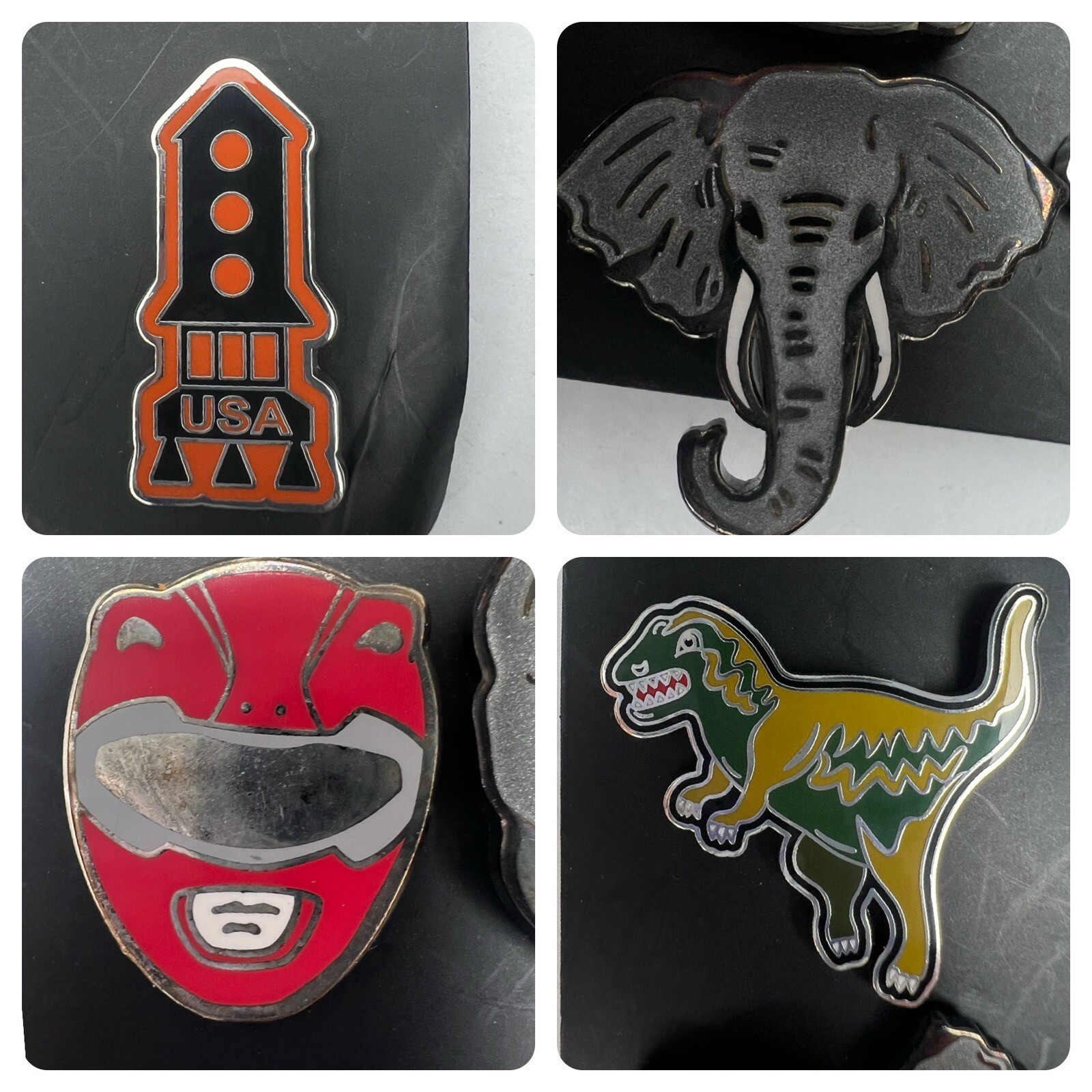 Coach Rexy Dinosaur Rocket Mask Elephant Collectible … - Gem