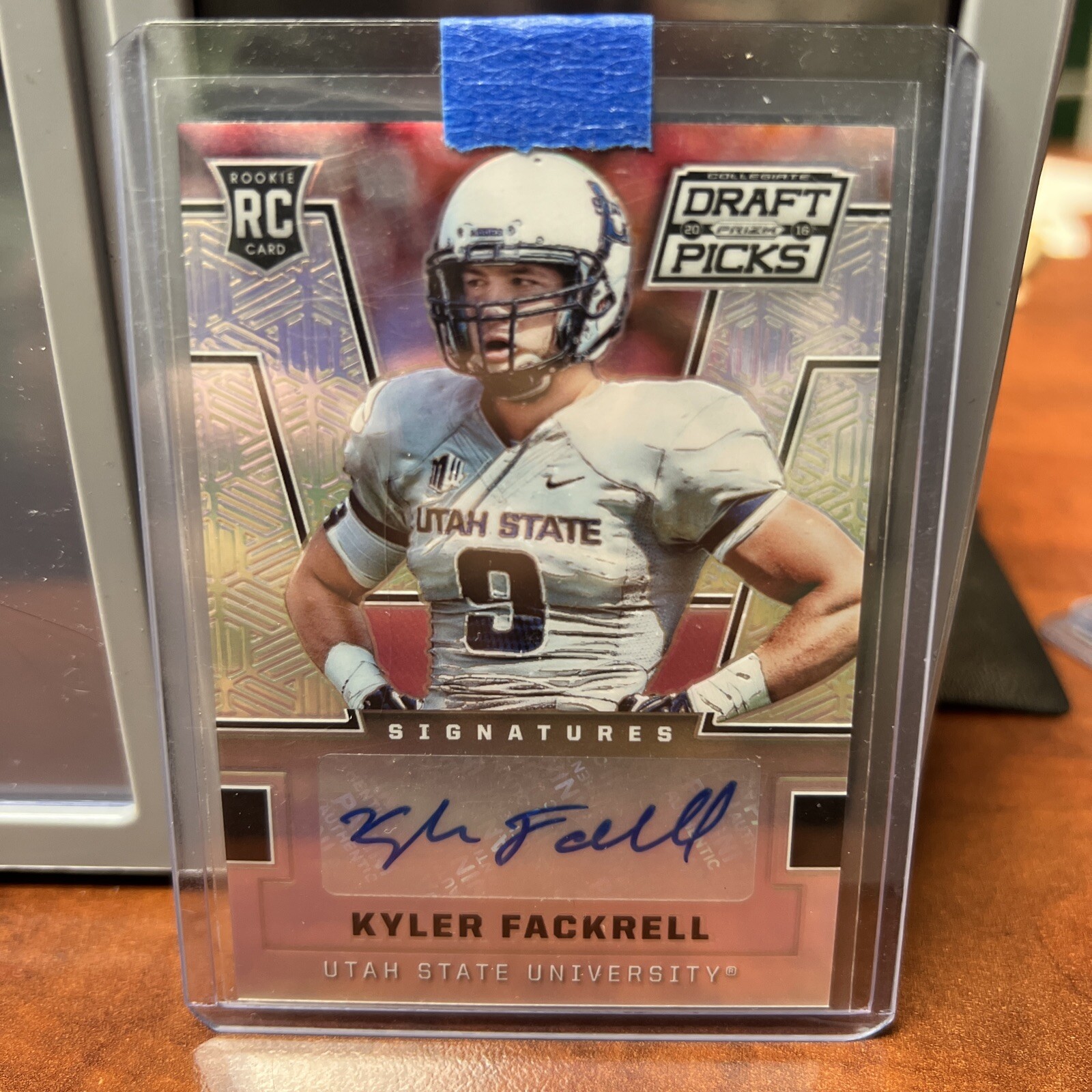 2016 Prizm Draft Picks Kyler Fackrell RC Auto #245 Las Vegas Raiders ...
