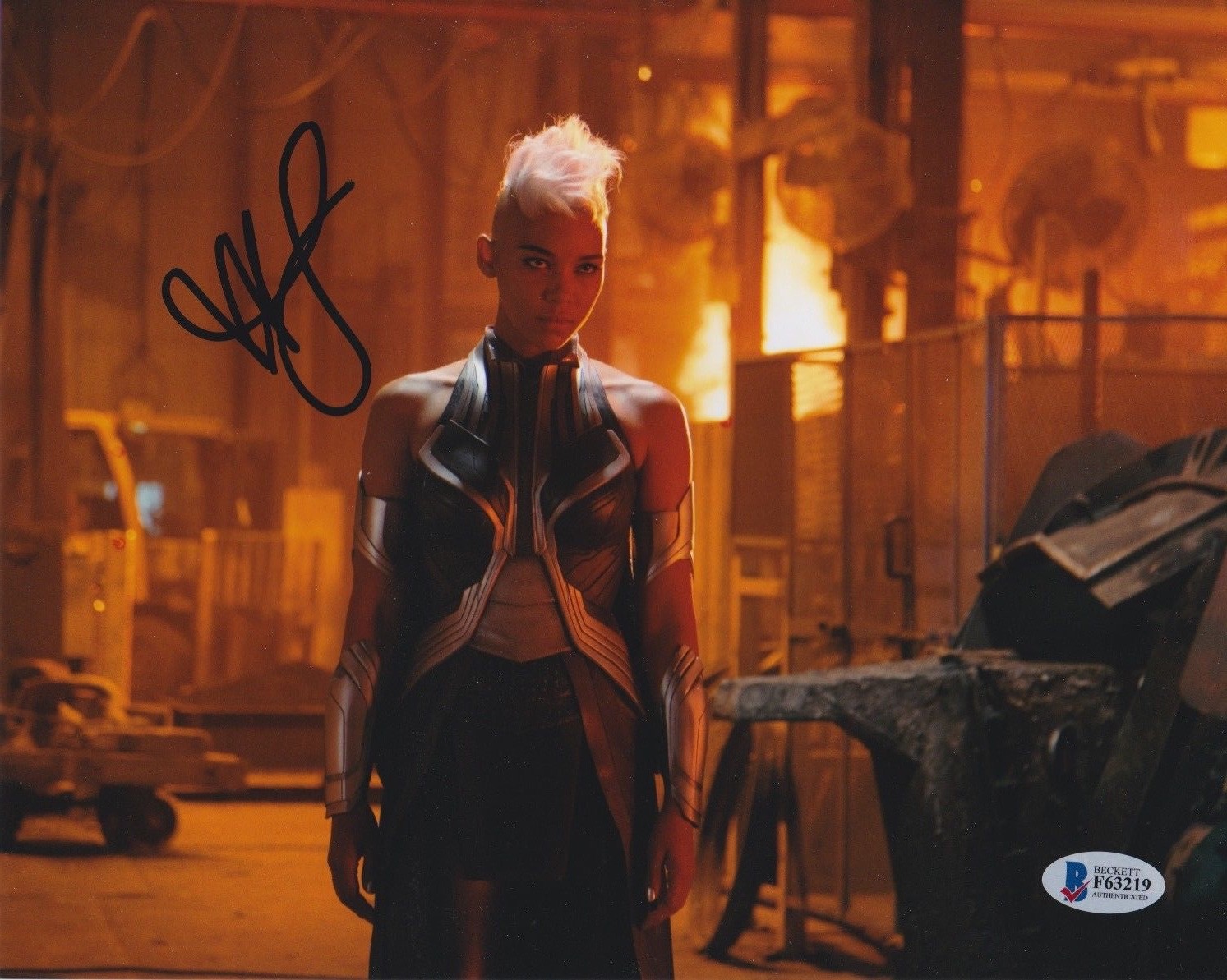 ALEXANDRA SHIPP SIGNED 8X10 PHOTO X-MEN BECKETT BAS AUTOGRAPH AUTO COA ...