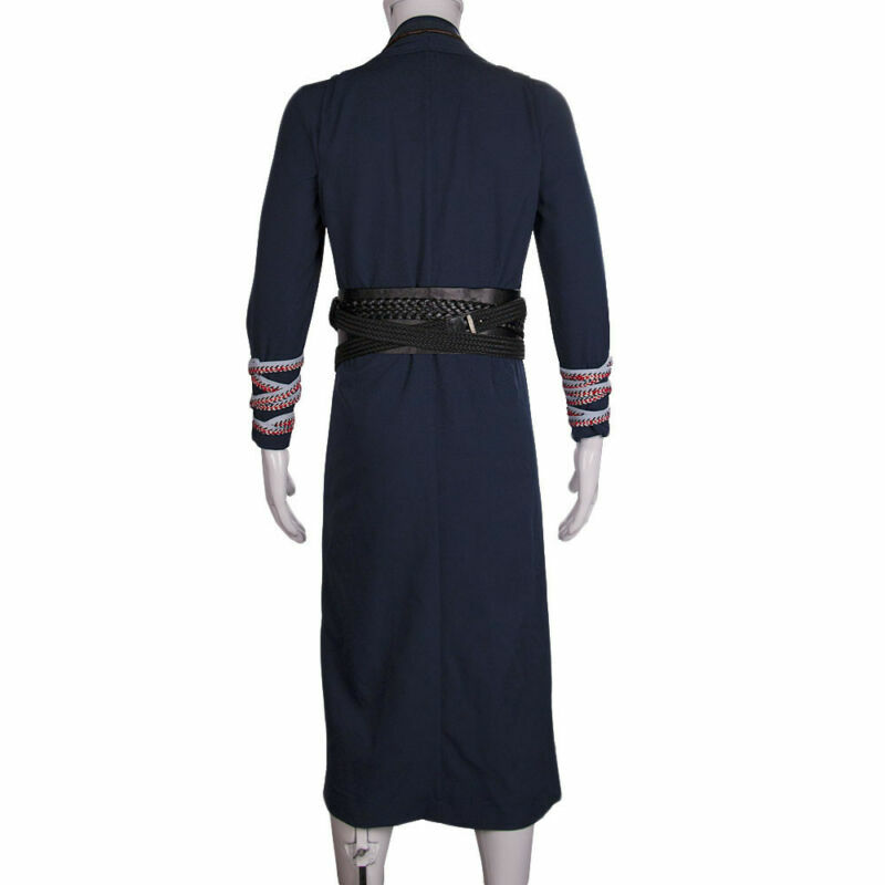 DR Strange Cosplay Costumes Doctor Strange Red Cloak Robe Necklace Ring ...