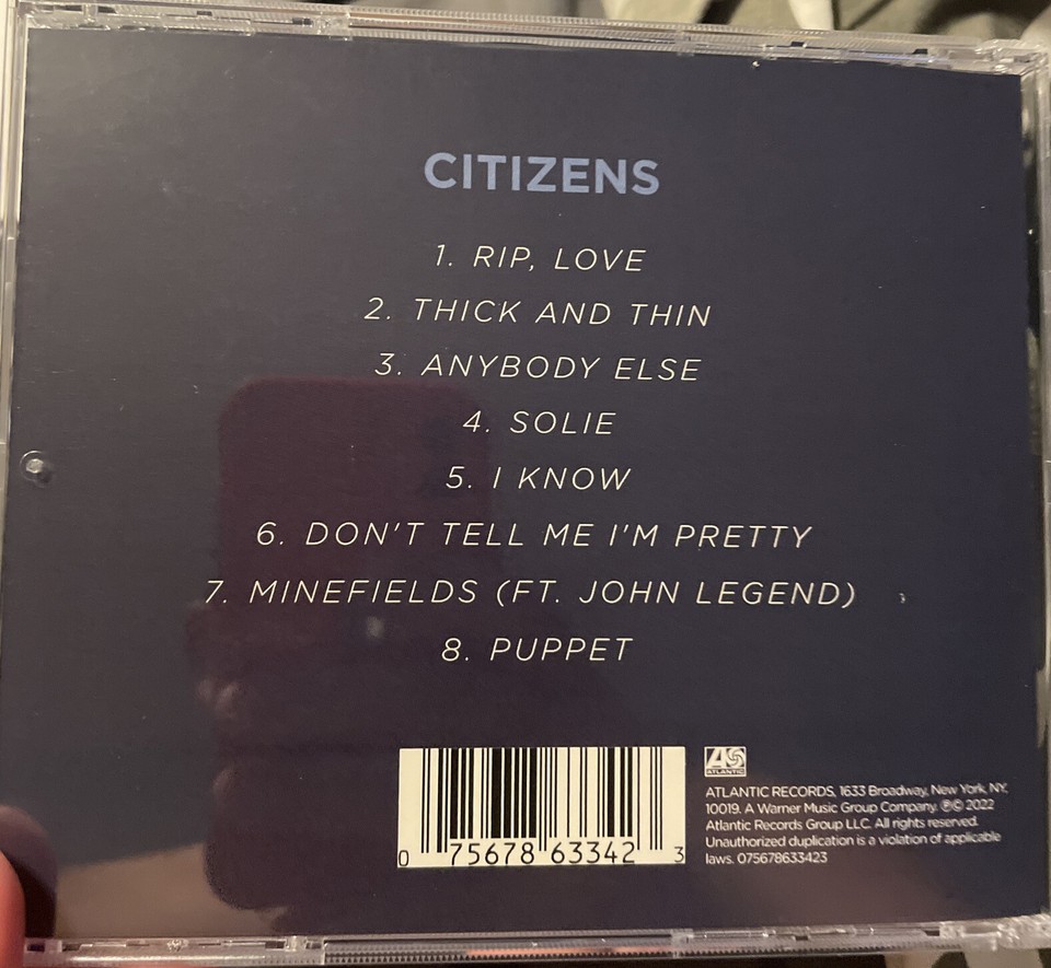 CITIZENS CD by Faouzia (CD, 2022) Brand New Mint. 75678633423| eBay