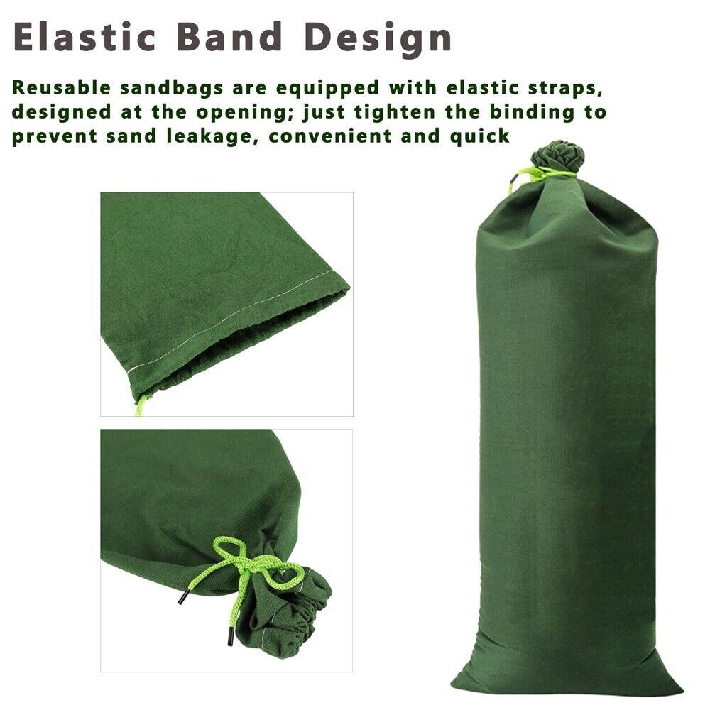 Waterproof Sand Bags Long Canvas Thickened Home Property Flood-proof ...