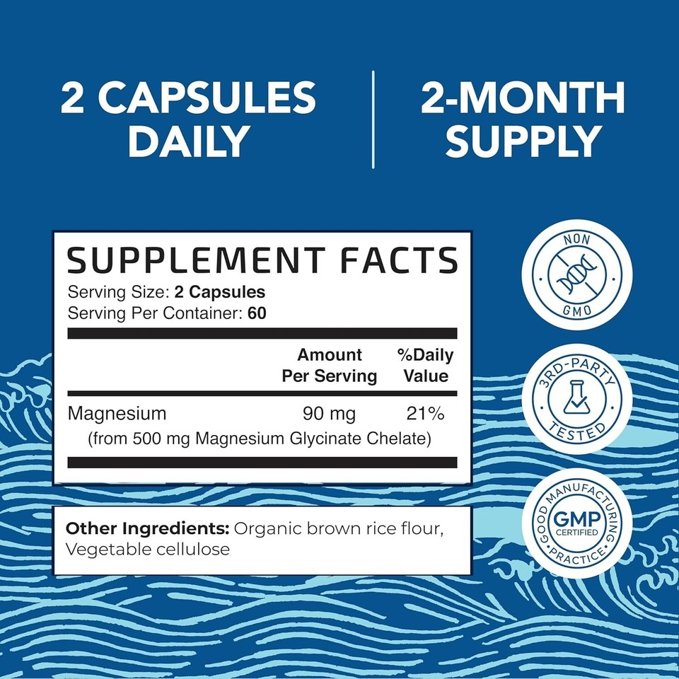 Nobi Magnesium Citrate Complex 500 MG High Absorption Formula ...