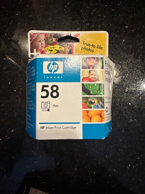 NEW HP #58 Photo Color Ink Cartridge GENUINE | eBay