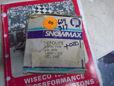 HIRTH 171R 634 CC / 192R 317 CC snowmax BRAND PISTON .020 / .50 ...