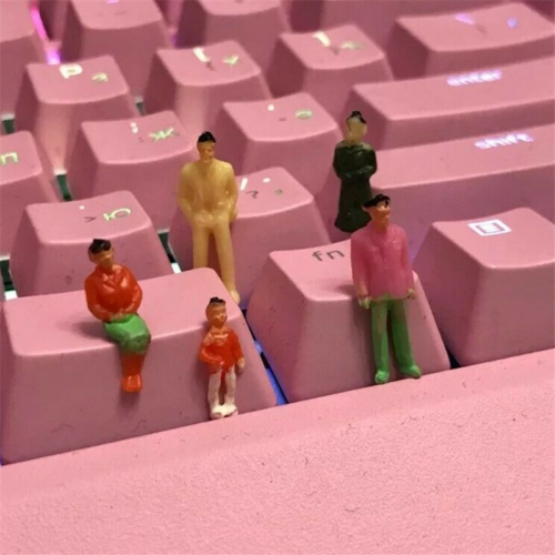 50x People Miniature Little Mini Human Model Figurine Micro Landscape ...