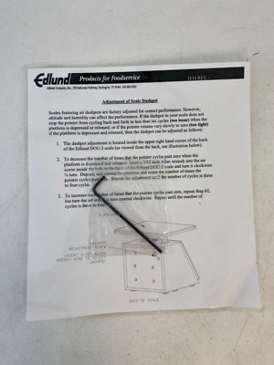 Scales - Edlund Scale