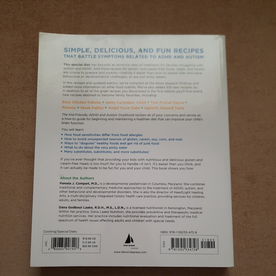 The Kid-Friendly ADHD & Autism Cookbook, Updated and Revised : The ...