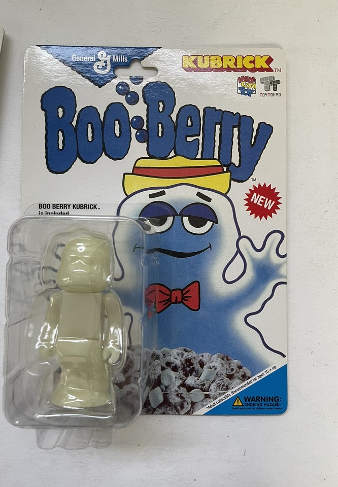 Kubrick General Mills Count Chocula Frankenberry Boo Berry Monster Glow ...