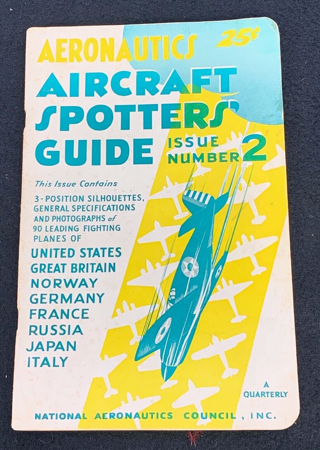 WWII Aeronautics Aircraft Spotters Guide Booklet | eBay